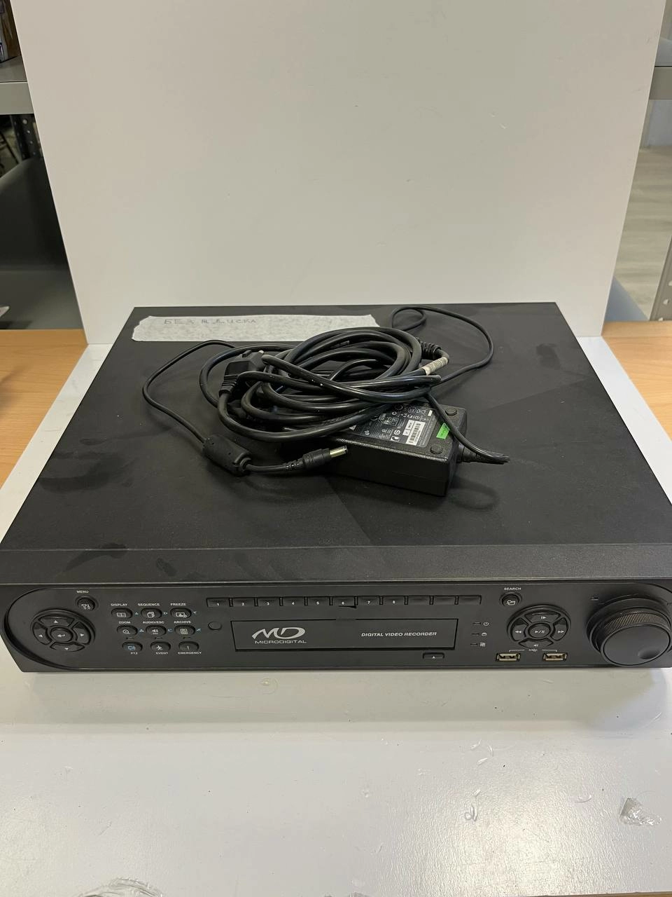 Видеорегистратор MicroDigital MDR-8800 s.n 15SIOE009N б.у рабочее - купить бу товары в компании ...